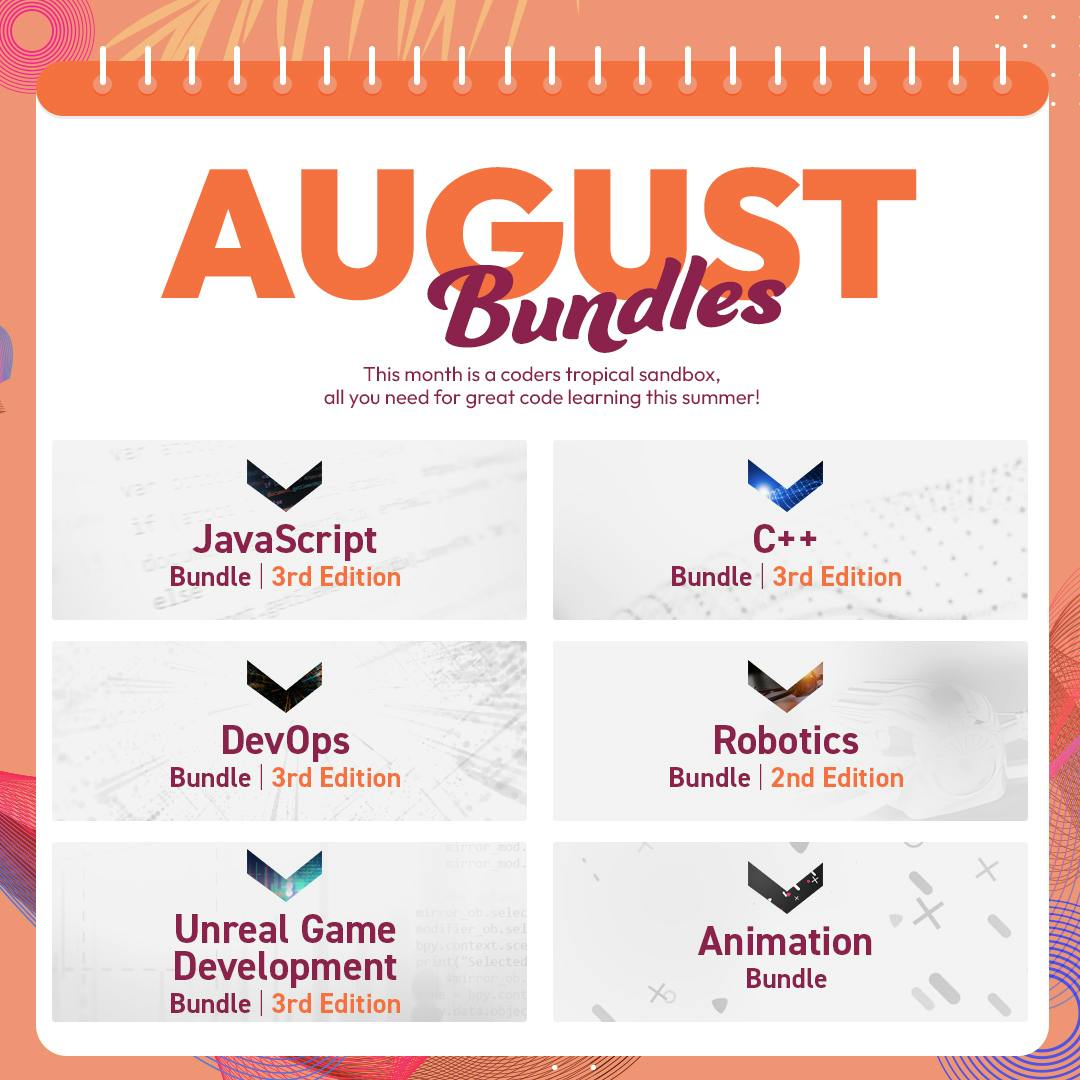 Packt End of Summer Roundup | Fanatical Blog