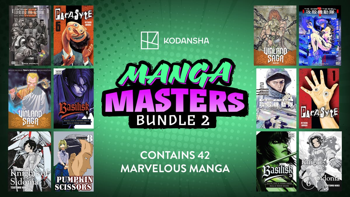 Grab The Ghost in the Shell and More with our Manga Masters Bundle 2 | Fanatical Blog