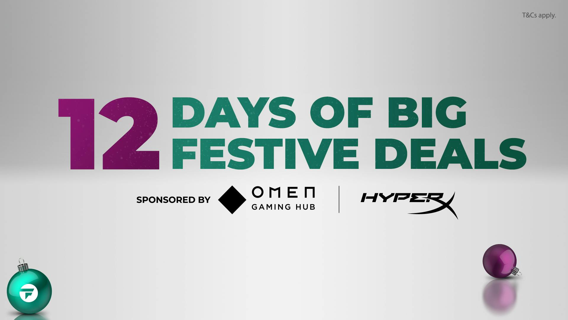 12 Days Of Big Festive Deals | Fanatical Blog